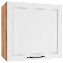 Hängeschrank KOCHSTATION "KS-Lana", weiß (matt weiß, wotaneiche), B:60 H:57 T:34, MDF, Schränke, Breite 60 cm