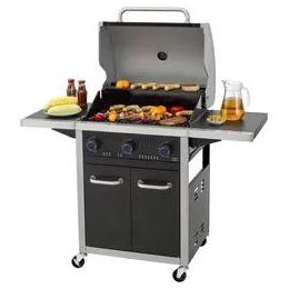 Gasgrill Tepro "Seattle 3", silber (schwarz, silberfarben), B:128cm H:114cm T:63cm, Grills, BxTxH: 128x63x114 cm