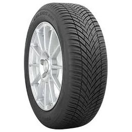 Ganzjahresreifen Toyo "CELSIUS AS 2 XL", schwarz, 225mm / 45 % R 18 95Y,Die an der Seitenwänden desmontierten Reifens abgebildeten Zahlen und Buchstaben, wie z.B. 215/55 R18 95H stehen für: Breite Autoreifen/Querschnittsverhältnis Reifenbauart Durchmesser Felge Tragfähigkeitsindex Geschwindigkeitsindex. Alternativ ist die, Autoreifen