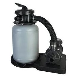 Sandfilteranlage summer fun "SF 122", grau (grau, schwarz), B:30cm H:56cm L:50cm, Kunststoff, Filteranlagen, 4000 l/h