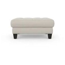 Sit & More Stauraumhocker SIT & MORE "Westham", beige (creme), B:101cm H:47cm T:66cm, 90% Polyester 10%Polyamid, Hocker, wahlewise mit/ohne Federkern