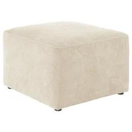 Hocker Home Affaire "Sundstrup", beige, B:70cm H:47cm T:70cm, 100% Polyester, Hocker, Hocker, Modulserie, individuelle Zusammenstellung