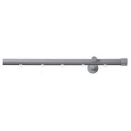 Innenlaufschiene GOOD LIFE "Gorra" Gr. 19, grau (anthrazit), L:400cm Ø:20mm, Aluminium, Metall, Gardinenstangen