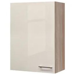 Hängeschrank Flex-Well "Nepal", braun (kaschmir glanz, sonoma eiche), B:60cm H:89cm T:32cm, Holzwerkstoff, Schränke, (B x H x T) 60 x 89 x 32 cm