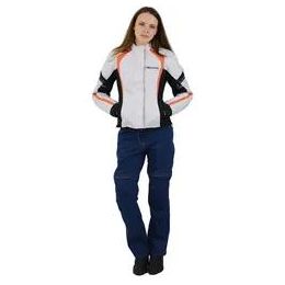 Nerf Motorradhose NERVE "Ata" Gr. 40, blau, Hosen, Damen, 40, N-Gr, Obermaterial: 80% Baumwolle, 18% Viskose, 2% Elasthan