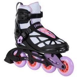 Inlineskates Playlife "Playlife Lancer" Gr. 38, lila (lavendel, schwarz, wei&szlig;), Inlineskates_Rollschuhe, 38 (bis 100 kg), Kunstfaser