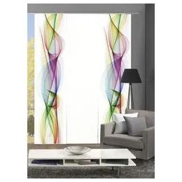 Schiebegardine Home Wohnideen "BOLGE", bunt, B:60cm H:245cm, Polyester, Gardinen, DIGITALDRUCK