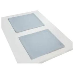 Platzset WIRTH "NEWBURY" Gr. 1, blau (hellblau), B:35cm L:40cm, Obermaterial: 67% Polyester, 33% Baumwolle, Platzsets