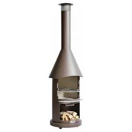 Grillkamin Buschbeck "Auckland Prestige", braun, B:65cm H:230cm T:65cm, Grills, BxTxH: 65x65x230 cm