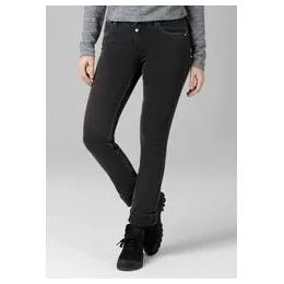 Slim-fit-Jeans Timezone "Slim MarahTZ", Damen, Gr. 28, Länge 32, schwarz, 96% Baumwolle 3% Polyester 1% Elastan, normal, Jeans 5-Pocket-Jeans