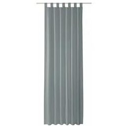 Vorhang Tom Tailor HOME "Dove", grau (steingrau), B:140cm H:255cm, Baumwolle, Gardinen, blickdicht