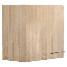 H&auml;ngeschrank Optifit "Mini", braun (eichefarben), B:60cm H:58cm T:35cm, Schr&auml;nke, H&auml;ngeschrank
