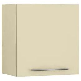 Wiho-K&uuml;chen H&auml;ngeschrank WIHO K&Uuml;CHEN "Unna", beige (front und korpus: magnolia), B:60cm H:56,5cm T:35cm, Schr&auml;nke, K&uuml;chenh&auml;ngeschrank, 60 cm breit