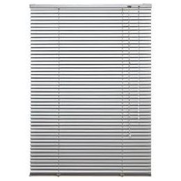 Jalousie Liedeco "Aluminium-Jalousie" Gr. 1, silber (silberfarben), B:120cm H:130cm, Jalousien, Aluminium