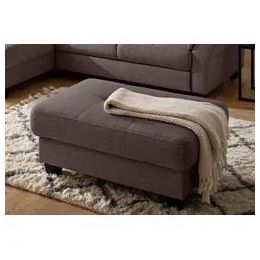 Hocker Home Affaire "Solvei", braun, B:104cm H:45cm T:72cm, Hocker, Hocker mit Stauraum Polsterhocker