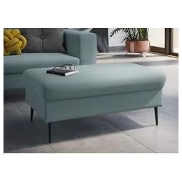 Sitzhocker DOMO collection "Modica", grün (mint), B:99 H:42 T:65, Hocker, passend zur Serie, auch in Cord