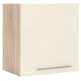 Wiho-K&uuml;chen H&auml;ngeschrank WIHO K&Uuml;CHEN "Flexi2", beige (front: magnolia, korpus: sonoma eiche), B:60cm H:56cm T:35cm, Schr&auml;nke, H&auml;ngeschrank, Breite 60 cm