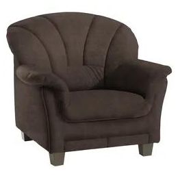 Sessel Home Affaire "Camelita auch in Leder", braun, B:93cm H:86cm T:81cm, MELROSE/Struktur (100% Polyester);Echtleder mit Kunstleder im Rücken;Microfaser PRIMABELLE (100% Polyester);MELROSE (100% Polyester), Sessel, Polstersessel, 4 Bezugsstoffe zur Auswahl