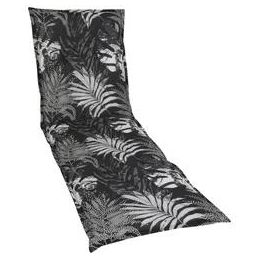 Liegenauflage GO-DE "Liegenauflage", schwarz, B:60cm H:190cm T:48cm, Baumwolle, Polyester, Polsterauflagen