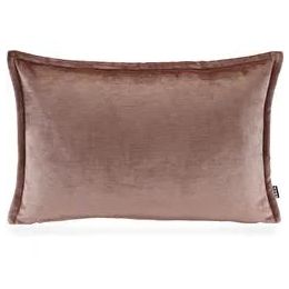 HOCK Dekokissen H.O.C.K. "Bonanza", rosa (rosa, unifarben), B:60 H:10 L:40, Obermaterial: 100% Polyester. Füllung: 100% Polyester, Dekokissen_Sitzkissen_Kissenhüllen, leicht schimmernd, inkl. Füllung, Bezug mit Reißverschluss abnehmbar