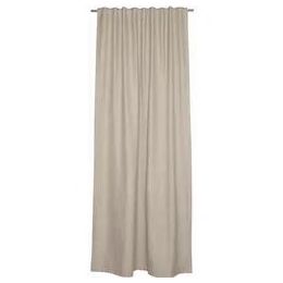 Vorhang Esprit "Baia", beige (natur), B:140cm H:250cm, Polyester, Gardinen, HxB: 250x140
