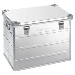 Aufbewahrungsbox Enders "Vancouver S", silber (silberfarben), B:66cm H:51cm T:44,5cm, Aluminium, Aufbewahrungsboxen, Aufbewahrungsbox, Aluminium, BxTxH: 66x44,5x51 cm, 123 Liter