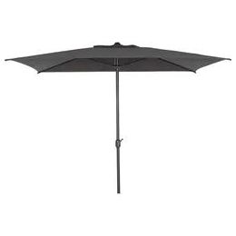 Marktschirm siena GARDEN "Isa Mittelstockschirm", schwarz, Standschirme