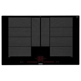 Siemens Flex-Induktions-Kochfeld, schwarz, B:79,2cm H:5,6cm T:51,2cm, Kochfelder, mit powerMove Plus