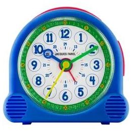 Kinderwecker Jacques Farel "Happy Learning, ACL 04", blau, Wecker, Kinder, Quarzwecker, Lernwecker, Jungs,Geschenkidee, Schulanfang, Kinderzimmer