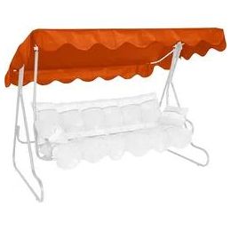 Hollywoodschaukelersatzdach "TOPSELLER", orange (terrakotta), B:210cm T:145cm, Polyester, Angerer FREIZEITMÖBEL, Sonnensegel, (B/T): ca. 210x145 cm