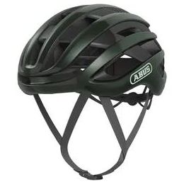 Fahrradhelm Abus "AIRBREAKER" Gr. L, gr&uuml;n (moss gr&uuml;n), Helme, L Kopfumfang: 59cm - 61cm