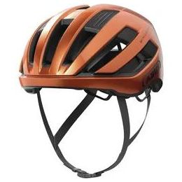Fahrradhelm Abus "WINGBACK" Gr. L, orange (goldfish orange), Helme, L Kopfumfang: 57cm - 61cm
