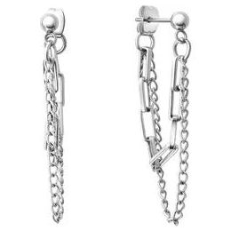 Paar Ohrstecker Firetti "Schmuck Geschenk Ohrschmuck Ohrringe", silber (edelstahlfarben), Ohrringe, Damen, Edelstahl