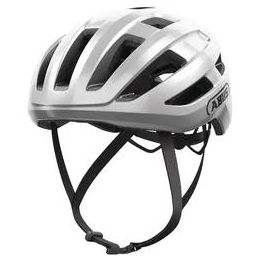 Fahrradhelm Abus "POWERDOME" Gr. S, silber (gleam silber), Helme, S Kopfumfang: 51cm - 55cm