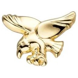 Single-Ohrstecker Jobo "Adler", gelb (gelbgold 585), Ohrringe, Damen, Gelbgold 585, 585 Gold