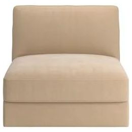Sofa-Mittelelement RAUM.ID "Innovid", braun (macciato), B:95cm H:87cm T:108cm, 100% Polyester, Polsterelemente, Modernes Modul-Polsterprogramm
