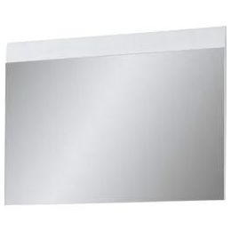 Spiegel Germania "Adana", weiß, B:89cm H:63cm T:4cm, Glas, Spiegel