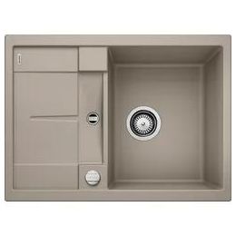 Granitspüle Blanco "METRA 45 S Compact", braun (tartufo), B:68, Verbundwerkstoff, Küchenspülen, aus SILGRANIT