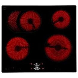 Neff Elektro-Kochfeld "T16PT76X0", schwarz, B:57,2cm H:5,1cm T:51,2cm, Kochfelder, mit intuitiver Twist Pad Bedienung