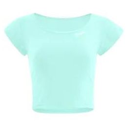 Crop-Top WINSHAPE "AET137LS", Damen, Gr. XL, gr&uuml;n (delicate mint), 85% Polyester, 15% Elasthan, Rundhals, Tops, Functional Light and Soft Cropped
