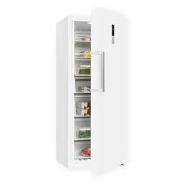 Exquisit Gefrierschrank "GS380-NF-H-050D", Energieeffizienz: D (A-G), silber (weiß), B:71cm H:185,5cm T:71cm, Gefrierschränke, Türanschlag wechselbar