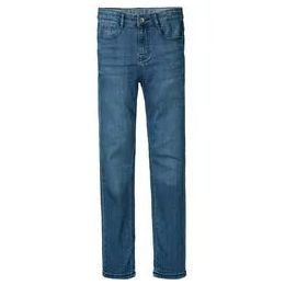 Regular-fit-Jeans STACCATO "STCCharles", Jungen, Gr. 158, Normalgr&ouml;&szlig;en, blau (jeansblau), Oberstoff: 80% Baumwolle, 19% Polyester, 1% Elasthan., leichte Abriebeffekte, unifarben, Basic, regular fit, Jeans, Regular Fit