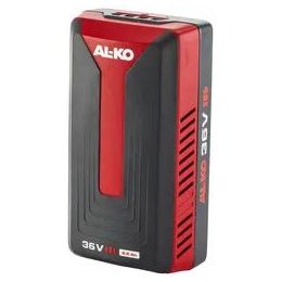 Akku Al-Ko "B 100 Li", schwarz, B:110mm H:102mm T:191mm, Akkumulatoren, 36 V/2,5 Ah Li-Ion-Akku