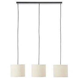 Brilliant Pendelleuchte "Teddy", beige, 3, 1 Stk., Leuchten, flauschiger Teddystoff, 150 x 94 x 23 cm, E27, kürzbar, Textil, beige