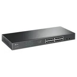 TP-LINK Netzwerk-Switch "TL-SG1218MPE 16-Port Gigabit PoE+ Easy Smart Switch", schwarz, B:25,3 H:8,5, Netzwerk-Switches