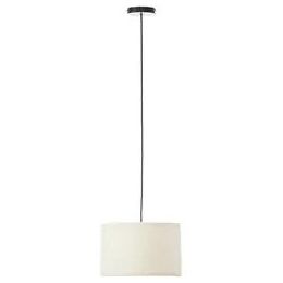 Brilliant Pendelleuchte "Teddy", beige, 1, Ø 35cm, 1 Stk., Leuchten, flauschiger Teddystoff, 150 x 35 cm, E27, kürzbar, Textil, beige