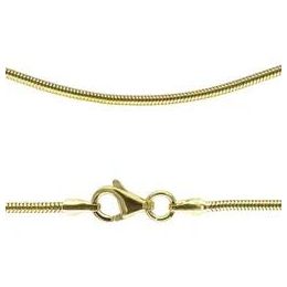 Schlangenkette Firetti "Schmuck Geschenk Gold 333 oder 585 Collierkette in mehreren Breiten" Gr. 50, gold (gelbgoldfarben), Halsketten, Damen, 50, Gelbgold 333, B: 1,4mm, Made in Germany, B:1,4mm