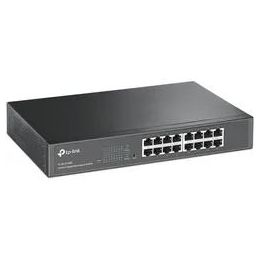 TP-LINK Netzwerk-Switch "TL-SG1016DE 16-Port Gigabit Easy Smart Switch", schwarz, B:24,1 H:8, Netzwerk-Switches
