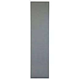 Schiebegardine HOMING "Faria" Gr. 1, grau (anthrazit), B:60cm H:245cm, Chenille, Polyester, Gardinen, modern, Wohnzimmer, Schlafzimmer