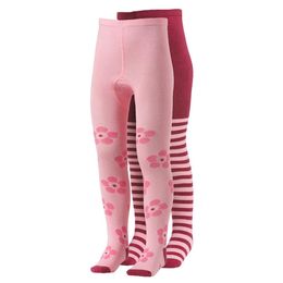 Cotton Prime Strumpfhose M&auml;dchen Gr&ouml;&szlig;e 134/140 beere / pink / rosa
